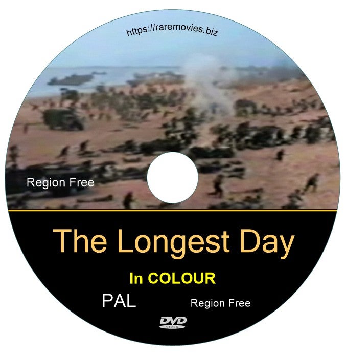 THE LONGEST DAY IN COLOUR | CLASSIC COLORIZED MOVIES