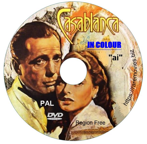 CASABLANCA in COLOUR | CLASSIC COLORIZED MOVIES
