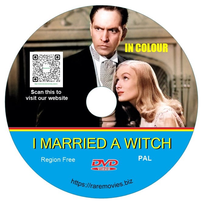 I MARRIED A WITCH in COLOUR | CLASSIC COLORIZED MOVIES
