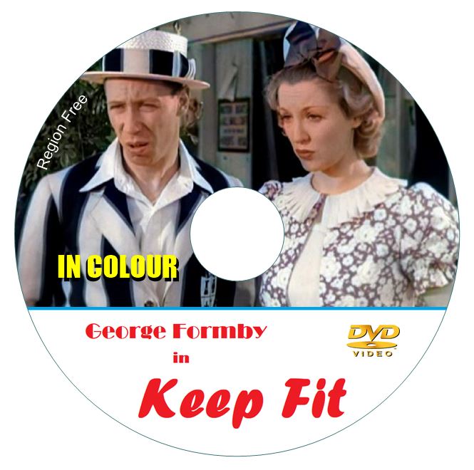 KEEP FIT. Starring George Formby in Colour | CLASSIC COLORIZED MOVIES